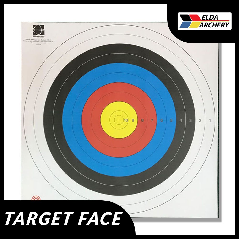 JVD Archery Target Face FITA 80cm | Shopee Malaysia