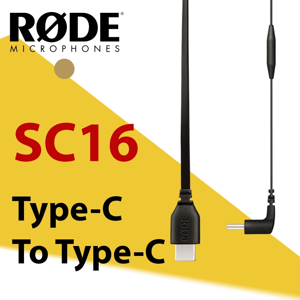 RODE SC15 SC16 SC17 SC18 SC19 USB-C/ Lightning Cable to USB-C type for ...