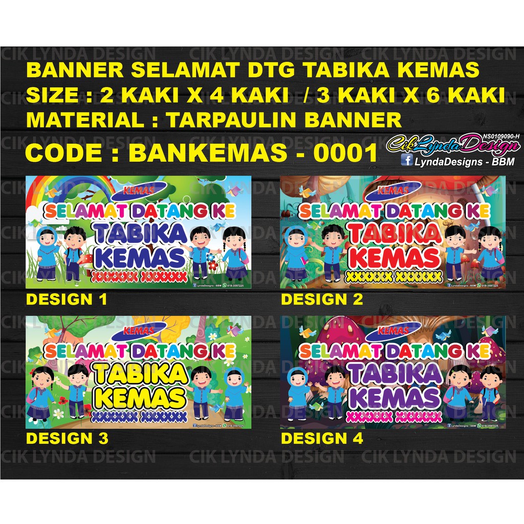 PRE-ORDER - BANNER (TANPA EYELET & TALI) - SELAMAT DATANG KE TABIKA ... PRE-ORDER - BANNER (TANPA EYELET & TALI) - SELAMAT DATANG KE TABIKA ...