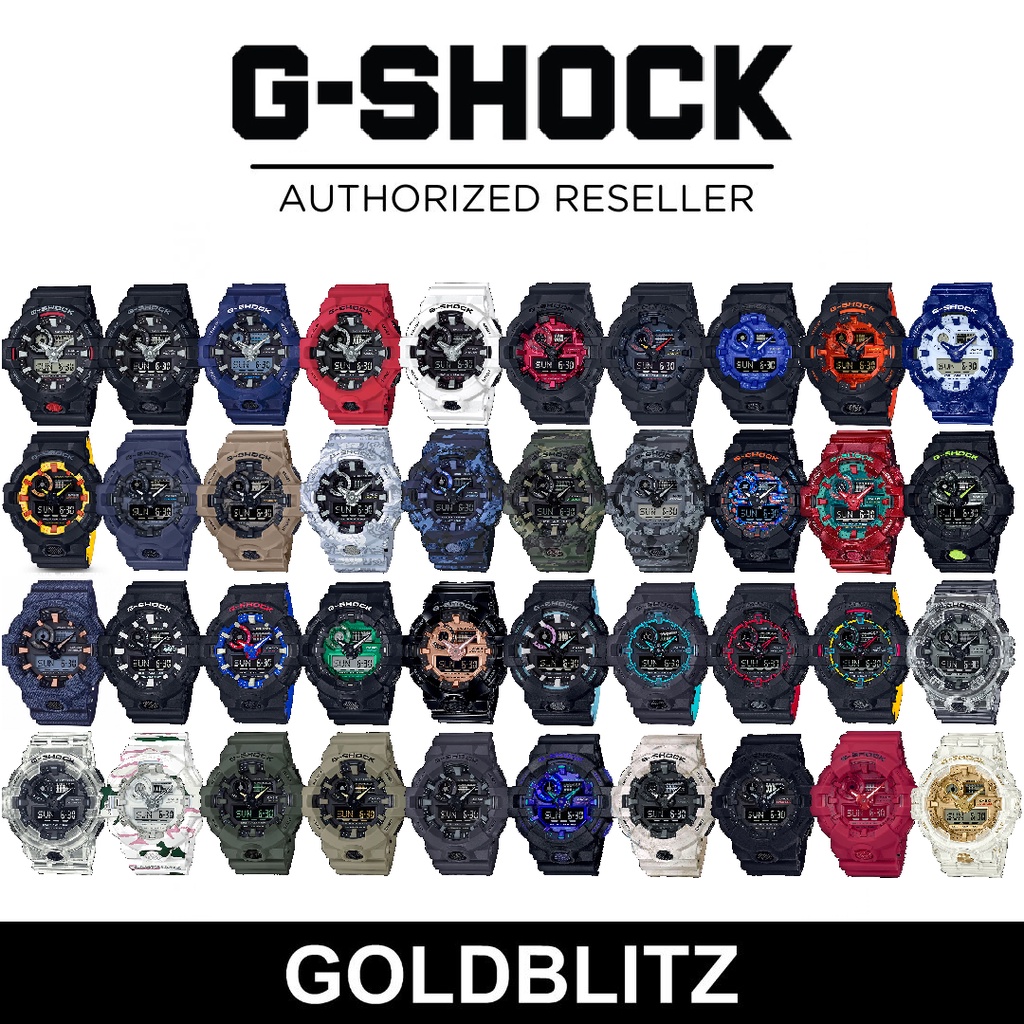 Casio G-Shock GA700 GA-700-1 GA-700-4A GA-700CA-2 GA-700CA-5 GA-700CM-2 ...
