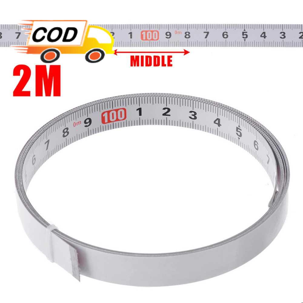 2-meter Adhesive Meter Multifunction Length Measuring Ruler Builder ...
