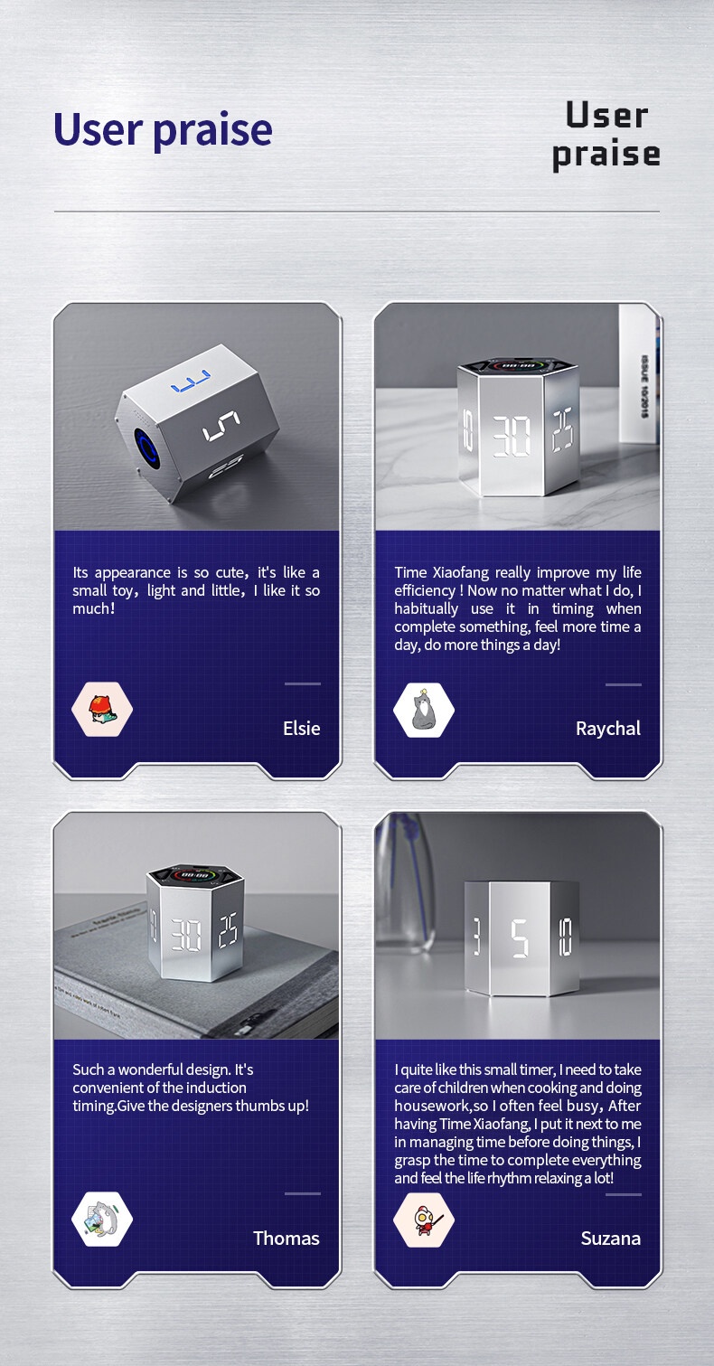 Llano Ticktime Led Digital Timer Kitchen Timer Electronic Sports Stopwatch Timer Countdown Alarm