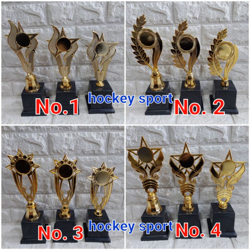 Trophy Cup 1 SET 123 Star Model For All Types Of Competition (LESER ...