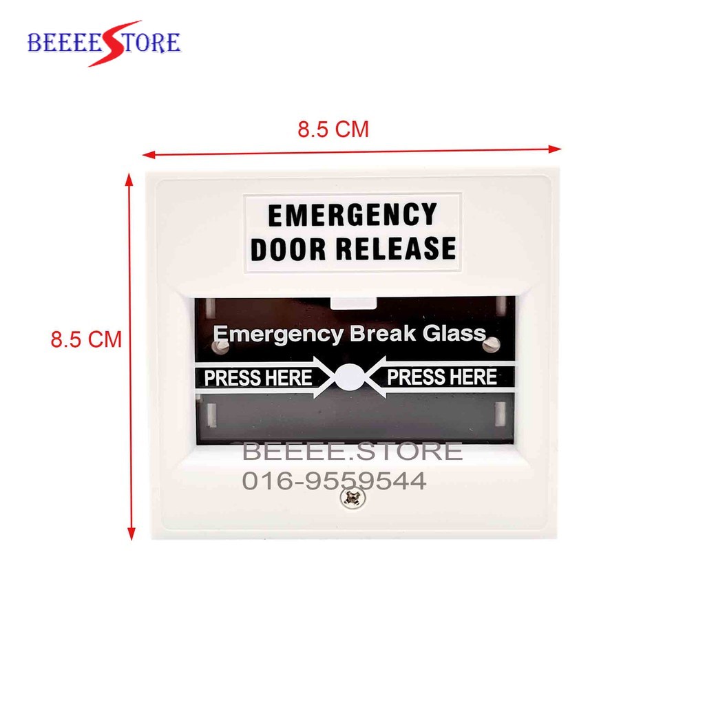 EMERGENCY BREAK GLASS FIRE EXIT ESCAPE SECURITY | Shopee Malaysia