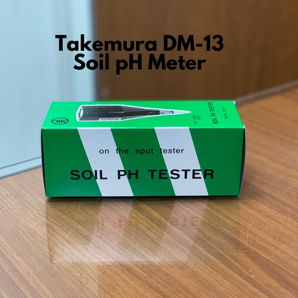 (Buatan Jepun)Takemura DM13 Soil pH Meter/Meter PH Tanah Gardening ...