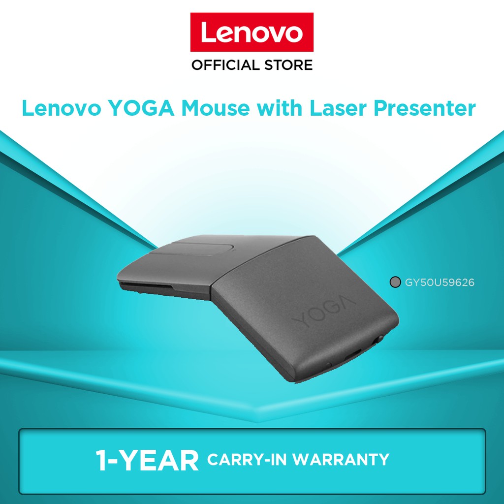 Lenovo Yoga Mouse with Laser Presenter | GY50U59626 | 1YR WARRANTY ...