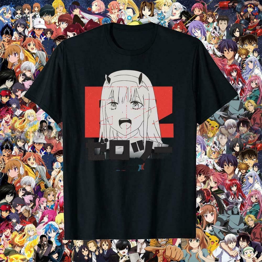 Zero Two Zero Tsu Darling In The Franxx Classic Tshirt | Shopee Malaysia