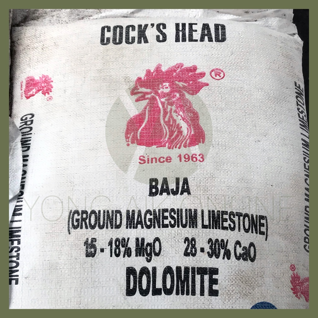 [REPACK 2KG] CHB DOLOMITE | BAJA DOLOMITE | GROUND MAGNESIUM LIMESTONE ...