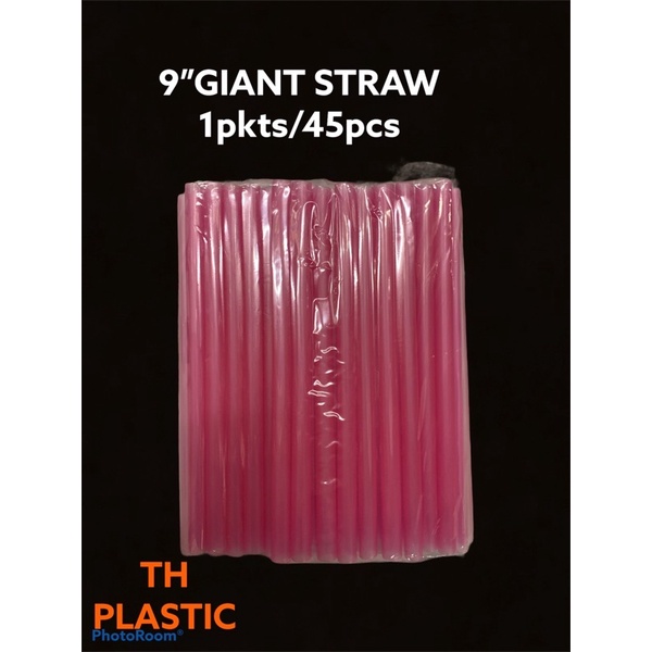 9”GIANT STRAW -1pkts 45pcs | Shopee Malaysia