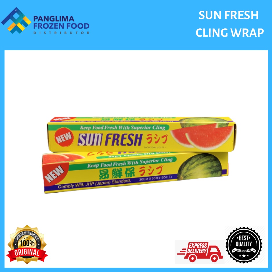SUN FRESH FOOD GRADE CLING FLIM 30CM X 30CM 保鲜膜 [KLANG VALLEY ONLY ...