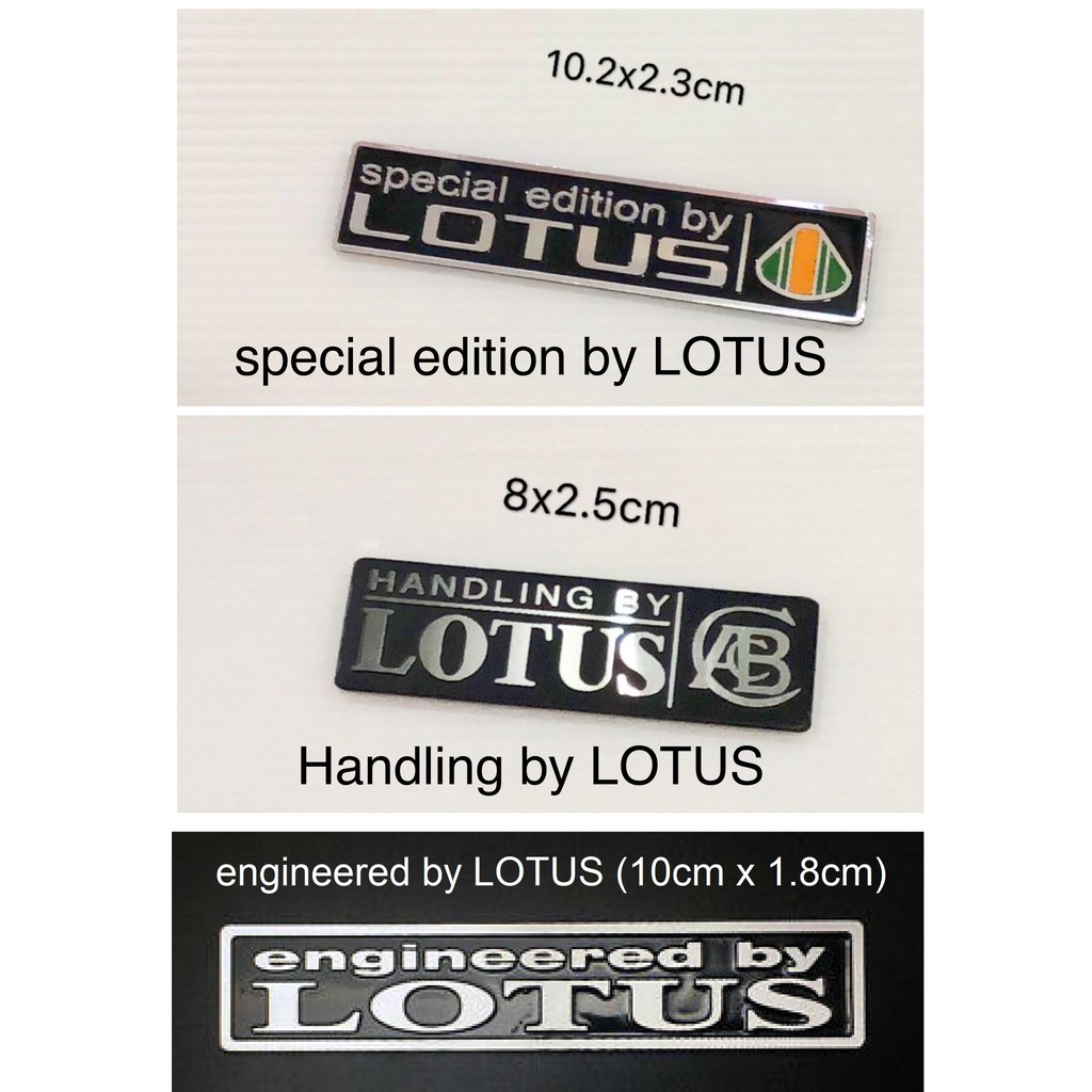 HANDLING BY LOTUS EMBLEM SPECIAL EDITION BY LOTUS EMBLEM ENGGINEERED BY ...