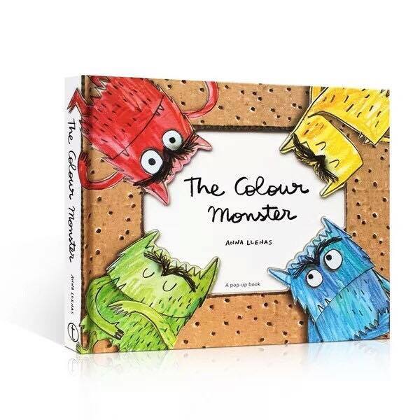 The Colour Monster: A Pop Up Book of Feelings Children Emotion original ...