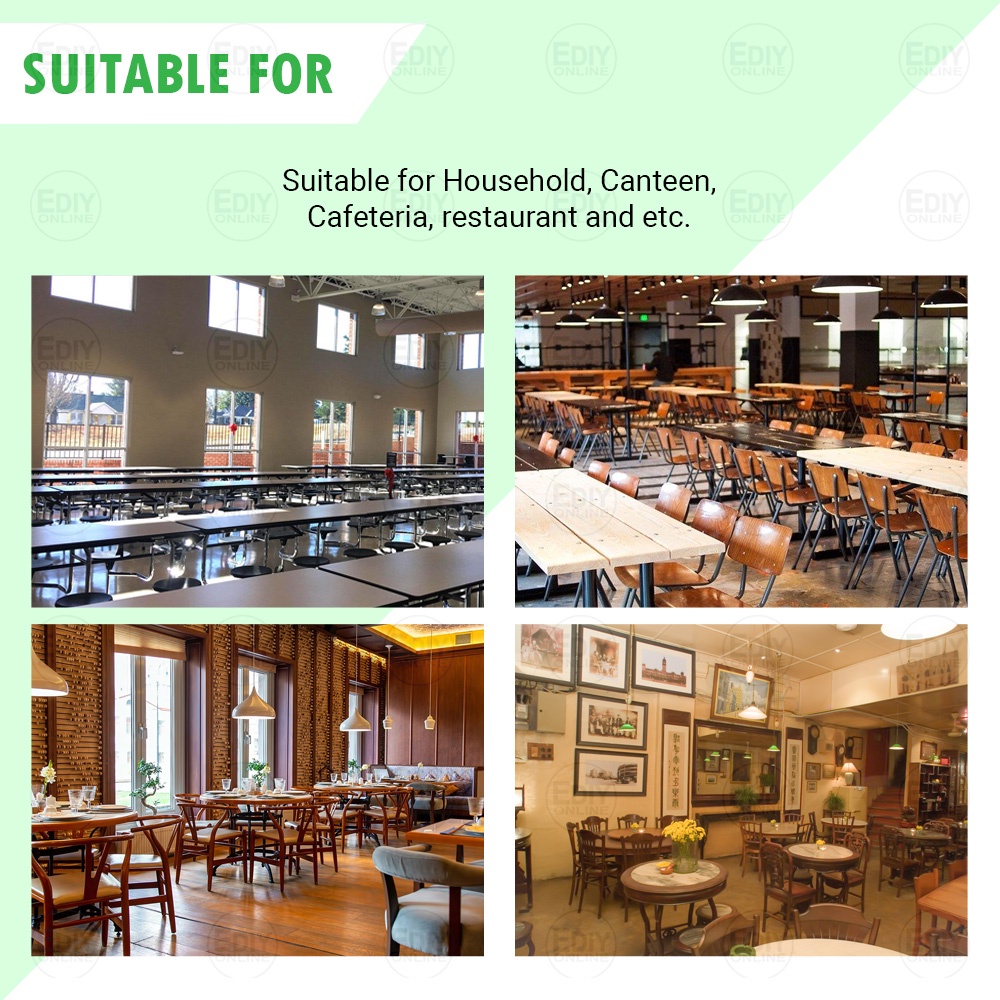 MILUX MSS-1211 Cyclone Blaze Stainless Steel Single Burner Dapur Gas ...