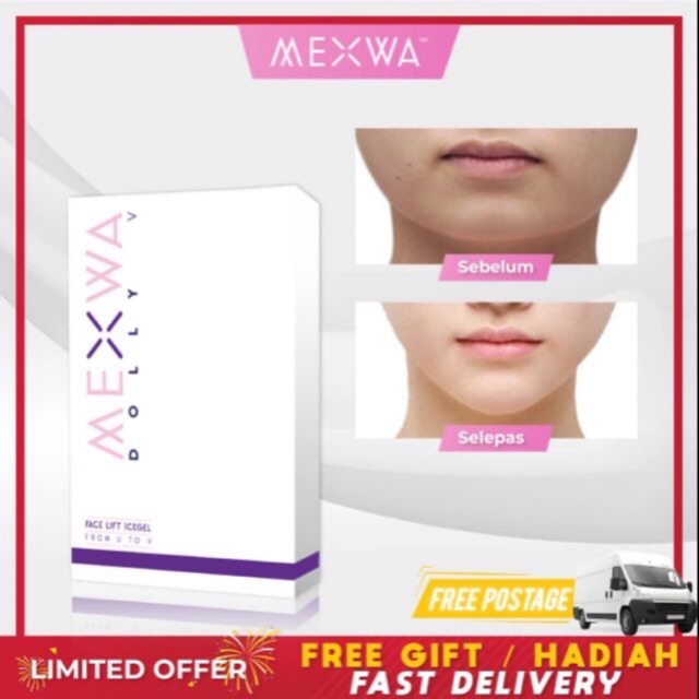 DOLLY V SHAPE RESHAPE FACE MASK BENGKUNG MUKA HILANGKAN DAGU BERLAPIS ...