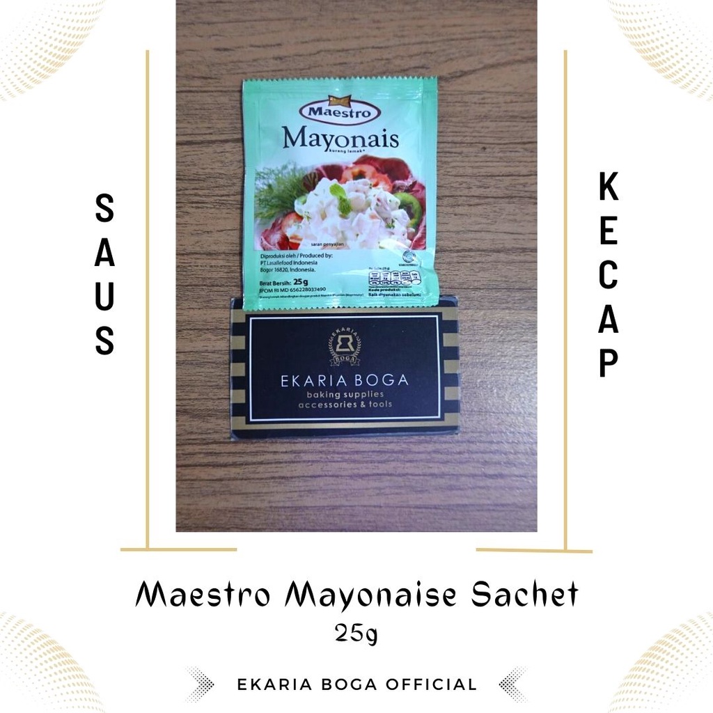 Sauce | Mayonais | Maestro Mayonnaise SACHET 25G | Shopee Malaysia
