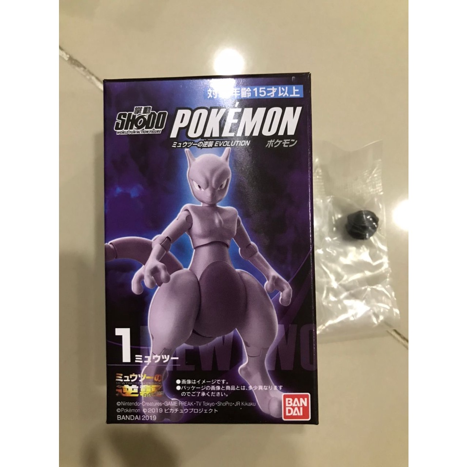 Bandai Shodo Pokemon Mewtwo Strike Back Evolution: Mewtwo Mew Charizard ...