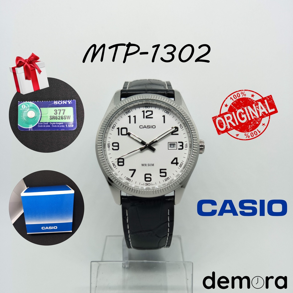 Casio Men Watches (MTP-1302) | Shopee Malaysia