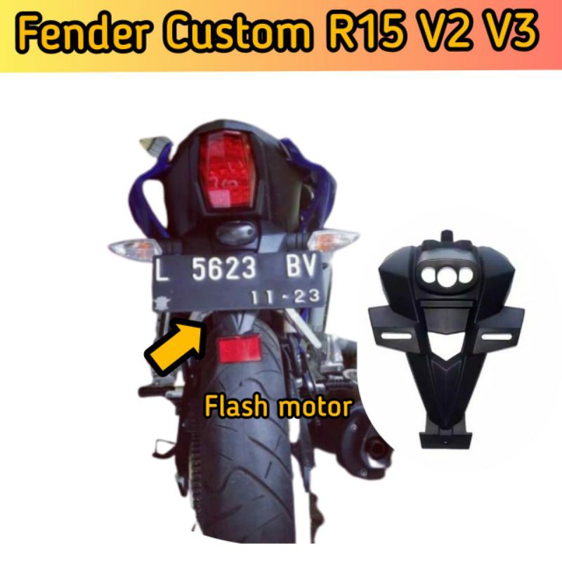 FENDER Yamaha R15 V3 and V2 Custom Fenders | Shopee Malaysia