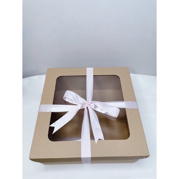 Cake Box Birthday Cake Box Birthday Cake Cardboard Window 20x20x15 cm ...