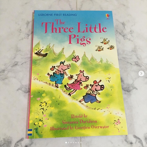 The three little pigs Small pigs usborne reprint storybook storybook ...