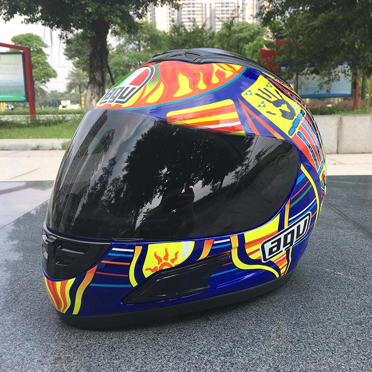 rossi 46 fullface helmety rossi helmet 46 helmet | Shopee Malaysia