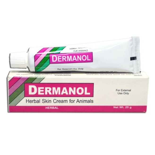 DERMANOL HERBAL SKIN CREAM FOR ANIMALS 25G (EXP:12/2026) | Shopee Malaysia