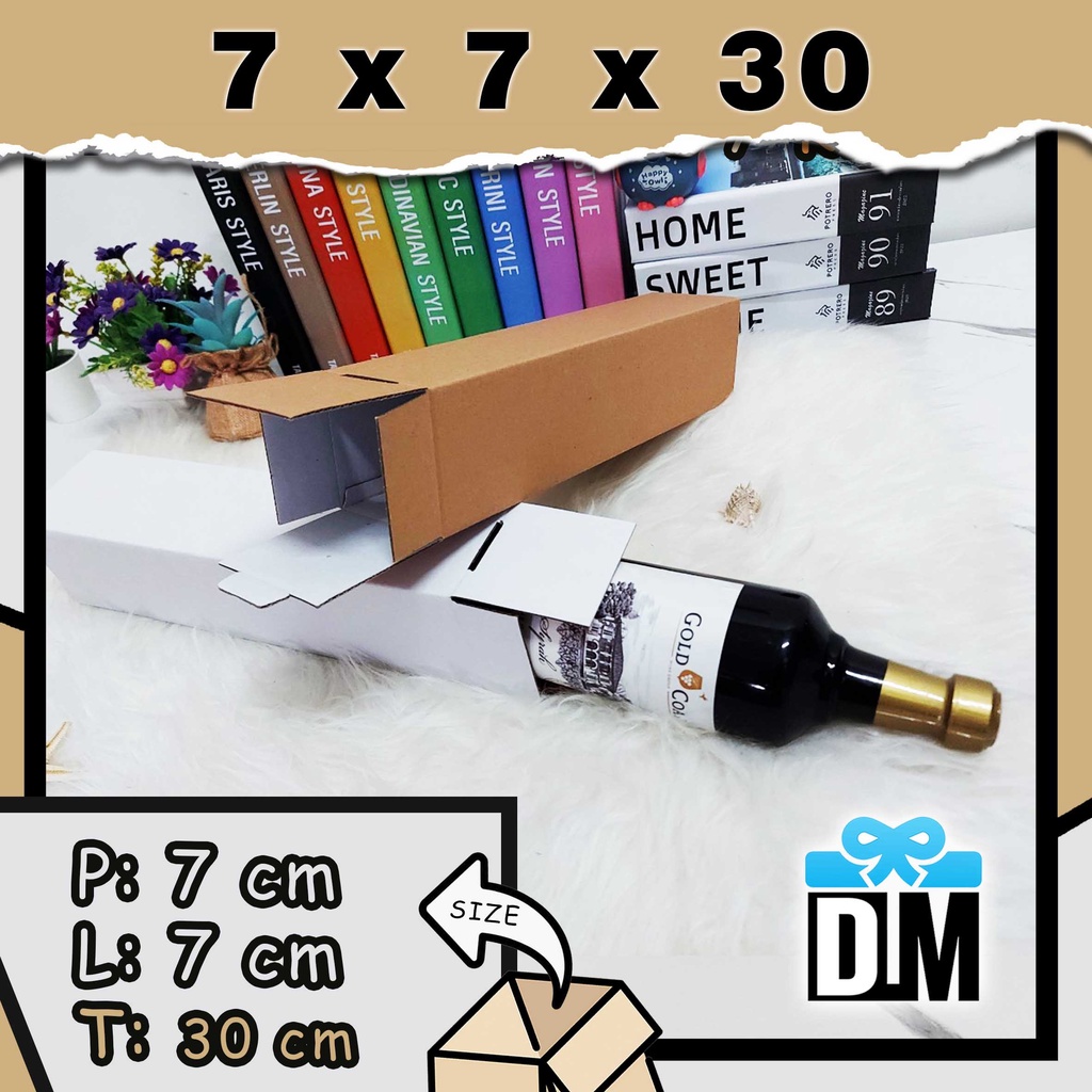Cardboard 7 x 7 x 30 cm Box Box 7x7x30 cm Packing Box 70 x 70 x 300 mm ...