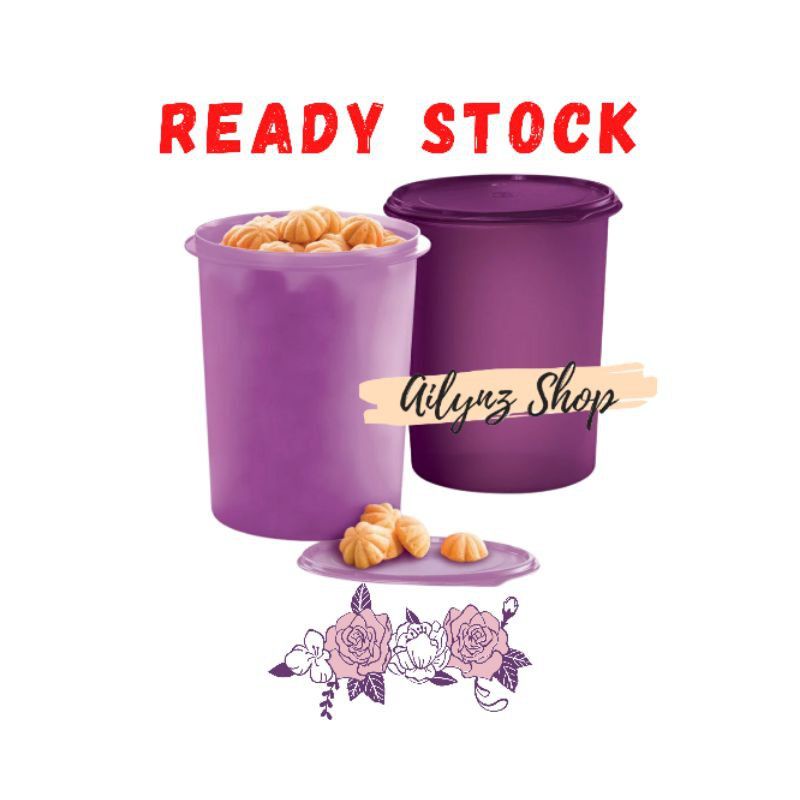 💯 ORIGINAL TUPPERWARE TALL CANISTER 10L FOOD STORAGE | Shopee Malaysia