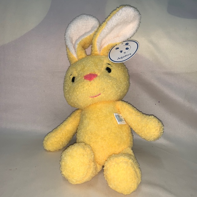 Yellow Bunny Plush Toy | Shopee Malaysia