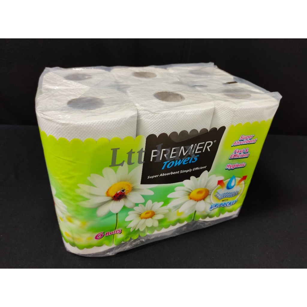 Premier Kitchen Towel / Kitchen roll / Kitchen rolls / 厨房纸巾 | Shopee ...