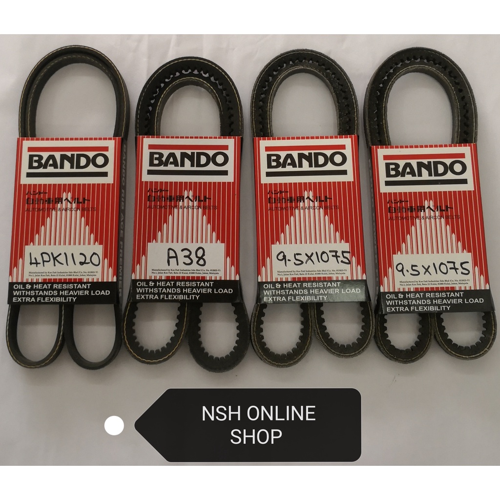 Fan Belt (100% BANDO) for Mitsubishi Storm L200 Triton Lite 4X2 ...