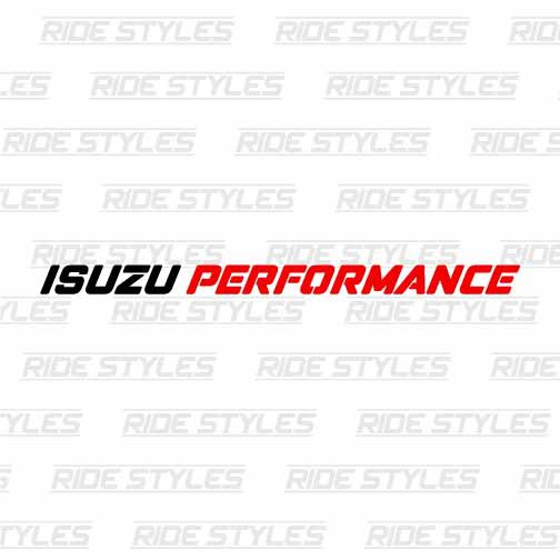 4X4 Sticker (ISUZU PERFORMANCE) Isuzu Dmax | Shopee Malaysia