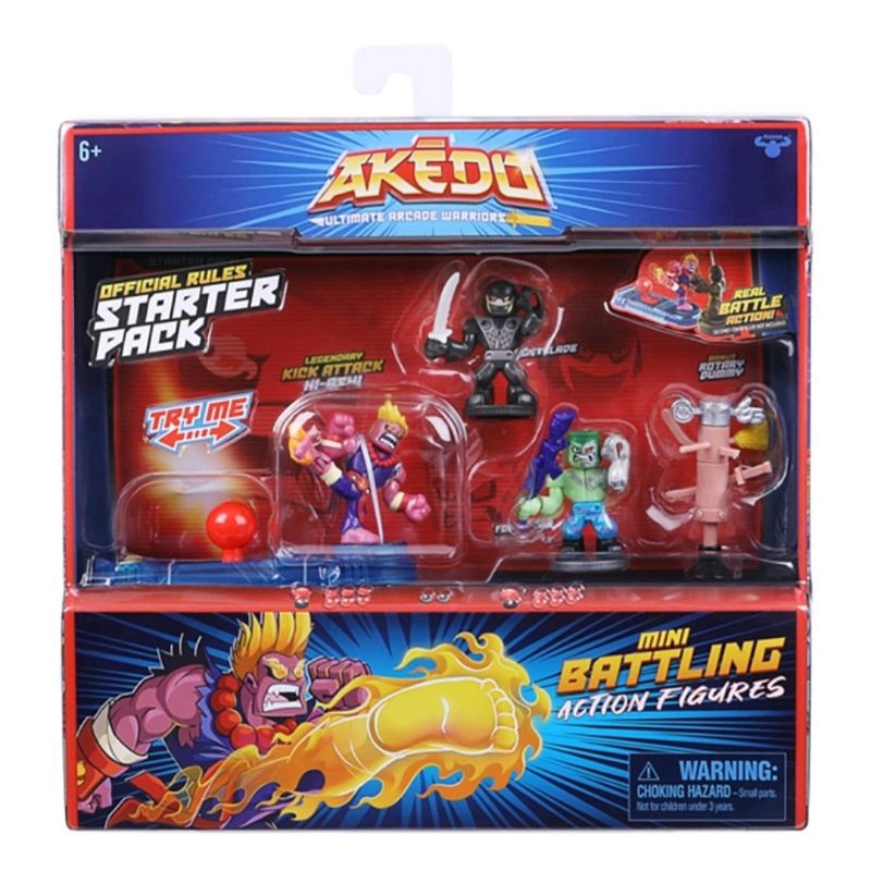 Moose Akedo Ultimate Arcade Warrior Starter Pack | Shopee Malaysia