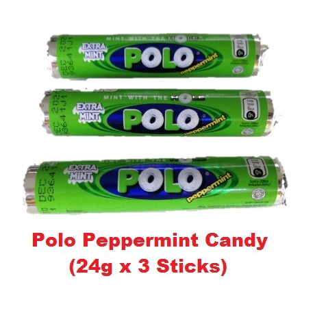 Polo Peppermint Candy (24g x 3 Sticks) | Shopee Malaysia