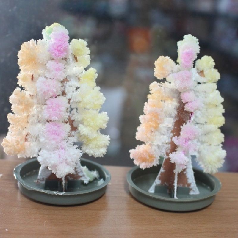 Growing Paper Christmas tree paper sculpturegrowing snow Magic Paper ...