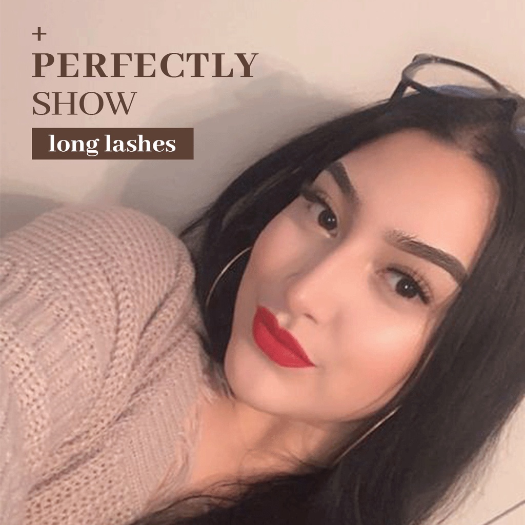 IMAGIC 10 PCS Natural Eyelashes 3D False Eyelashes Long Bulky Thick Eye ...