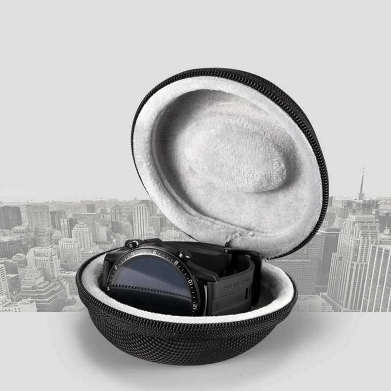 Zipper Waterproof Single Watch Case Soft Interior Storage Box ...