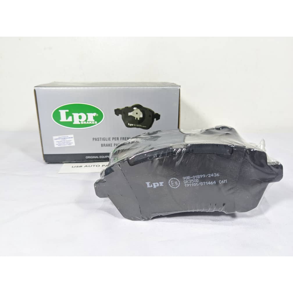 (LPR ITALY) LPR Original Front Disc Brake Pad for Ford Fiesta, Proton ...