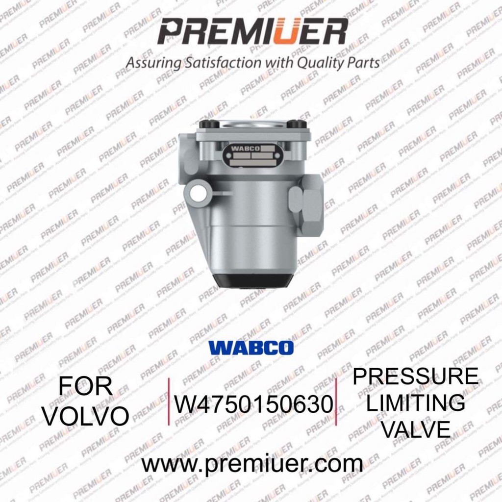 W4750150630 Volvo FM Pressure Limiting Valve 20382312/21339179 WABCO ...