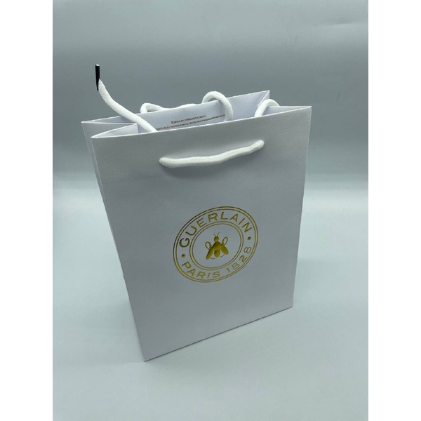 ORIGINAL_GUERLAIN PAPER BAG (WHITE) | Shopee Malaysia