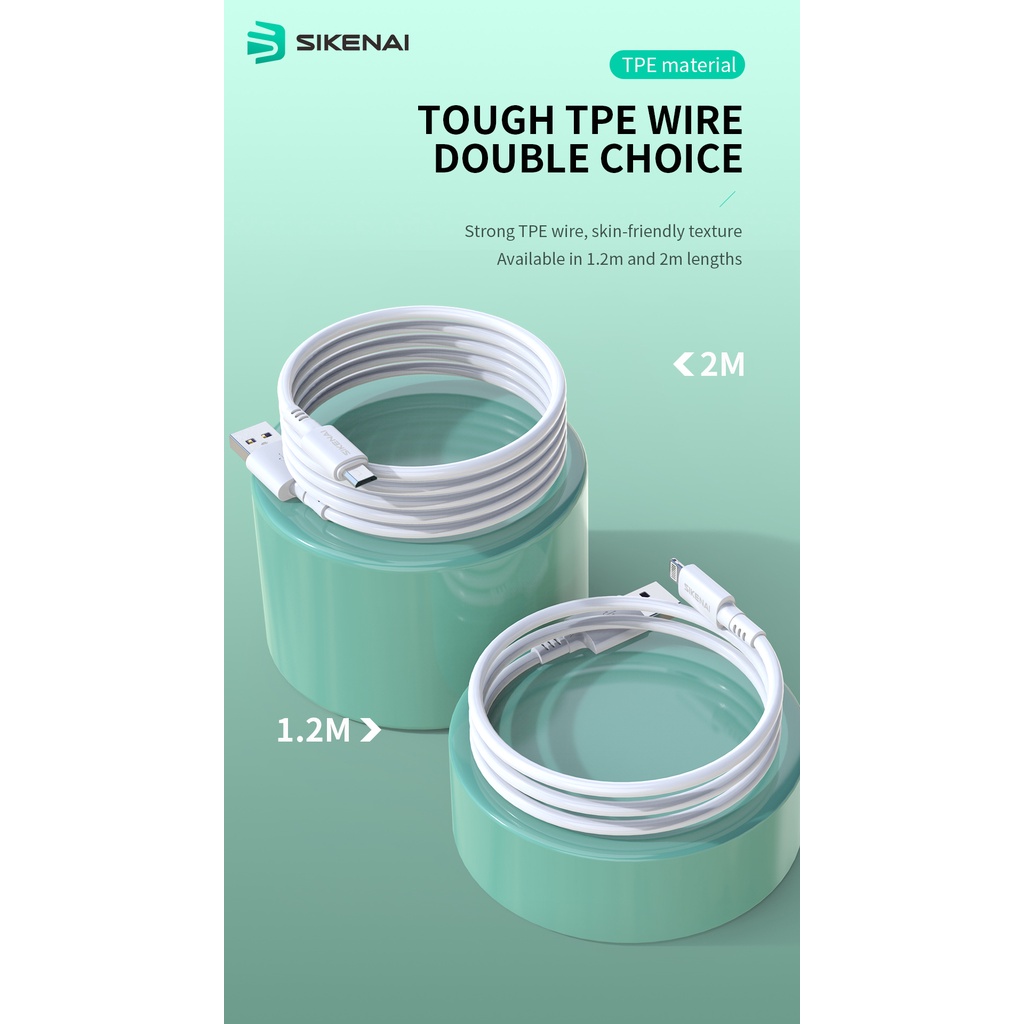 SIKENAI SK-01 SK-05 SK-08 5A Resistance to Bending USB Data Cable ...