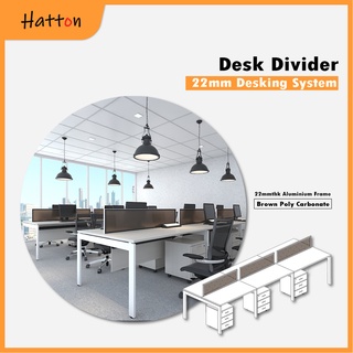 Hatton Table Partition Office Desk Divider | Workstation Social ...