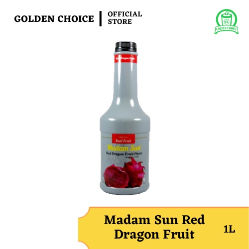 Madam Sun Puree Mix Premium Concentrate 1L Banana Coconut Red Dragon ...