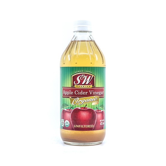 S&W PREMIUM ORGANIC APPLE CIDER VINEGAR 473ML (With Mother) | Shopee ...