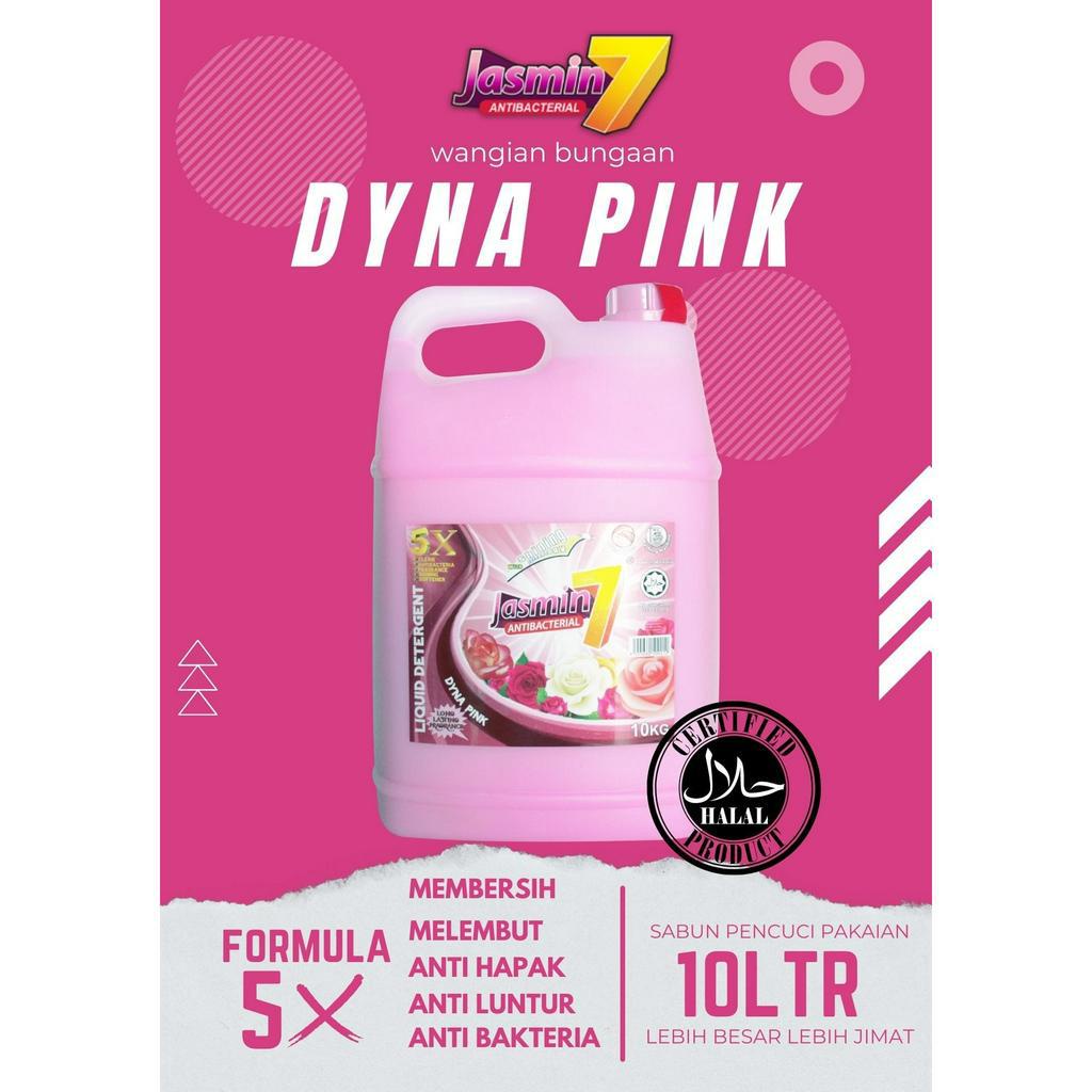 Jasmin7 Liquid Detergent / Laundry Detergent 10KG | Shopee Malaysia