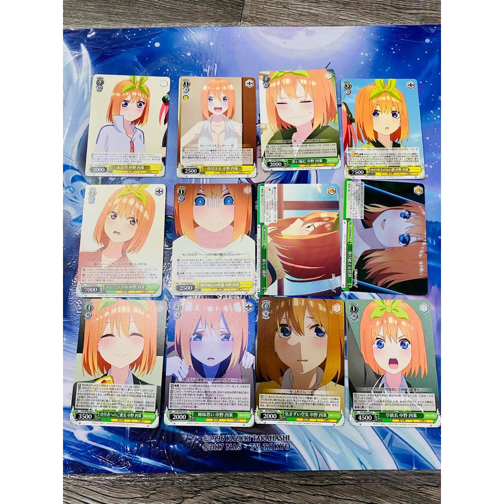 [ Ora Ora ] Nakano Yotsuba card collection - Anime Gotoubun no Hanayome ...