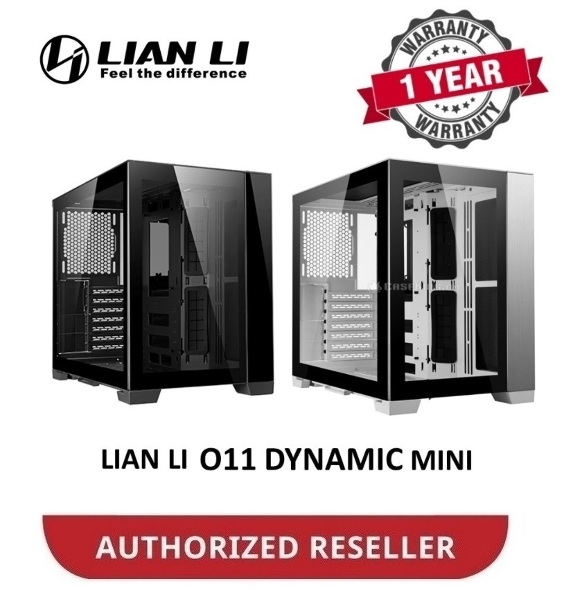 LIAN LI PC-O11 Dynamic Mini Casing ( Black / Snow White ) | Shopee Malaysia