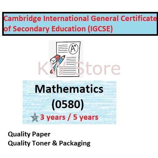 [🌟printed🌟] Cambridge Igcse Mathematics 0580 Core And Extended 2017