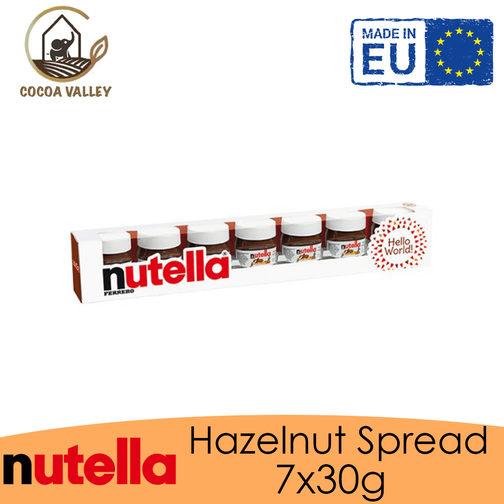 Nutella Hello World Collection 7x30g (Made in EU) | Shopee Malaysia