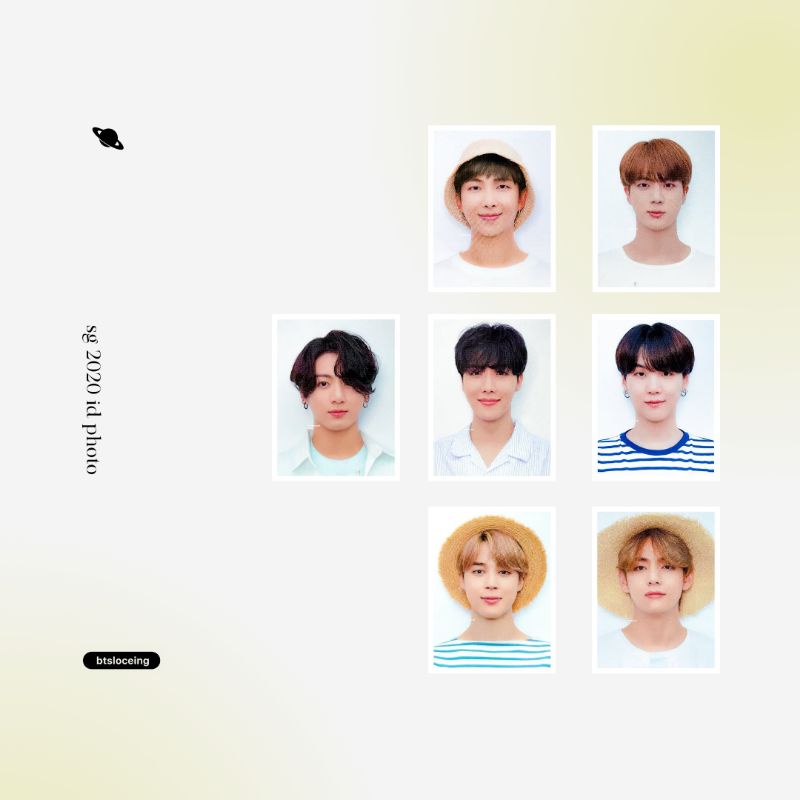 BTS Id Photo Season Greeting 2021 Ver 1 | Shopee Malaysia